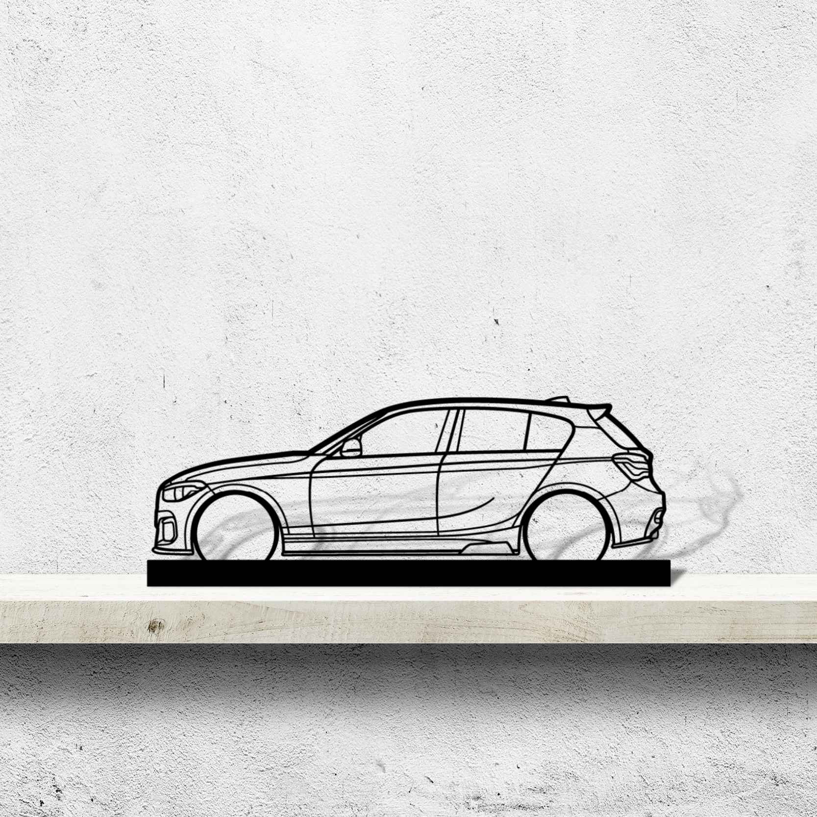 140i F20 Silhouette Metal Art Stand – PetrolVibes
